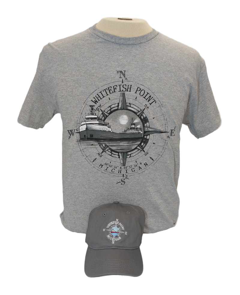 Compass Hat/T-Shirt Combo - Great Lakes Shipwreck Historical Society