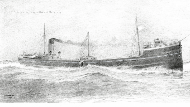 Wreck of the Western Reserve, Lost Since 1892. Twenty-Seven Gone, One ...